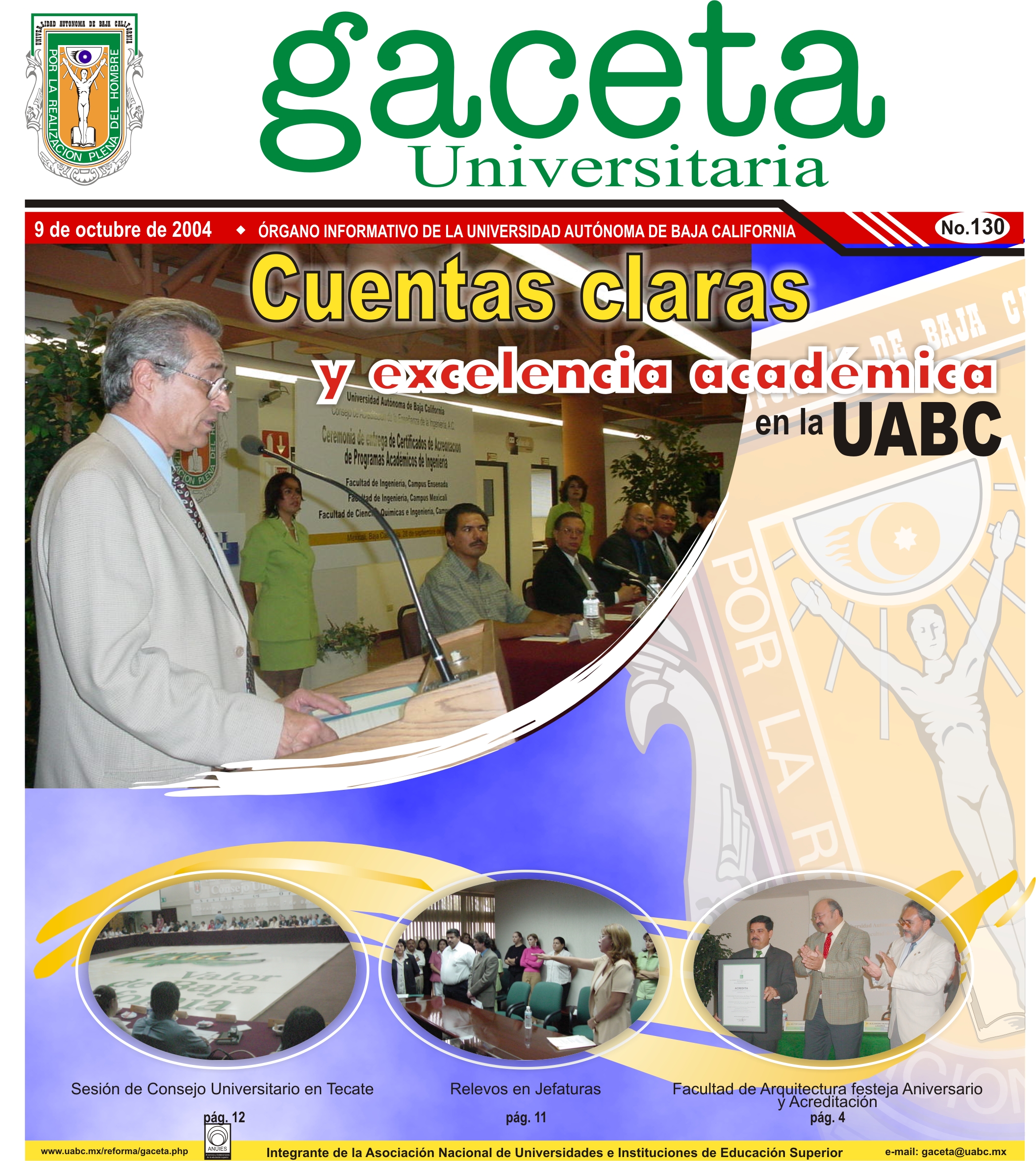 Gaceta 130 | Gaceta UABC